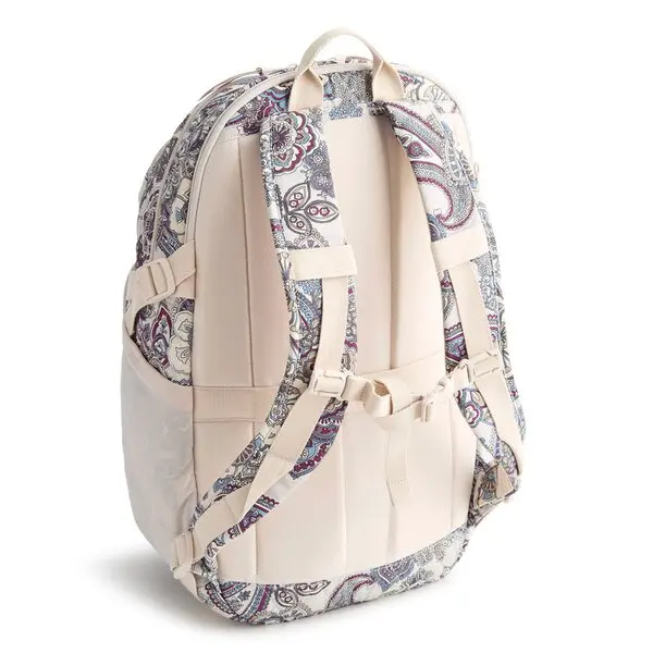 VERA BRADLEY Large Clarion Backpack In Neutral Rhapsody