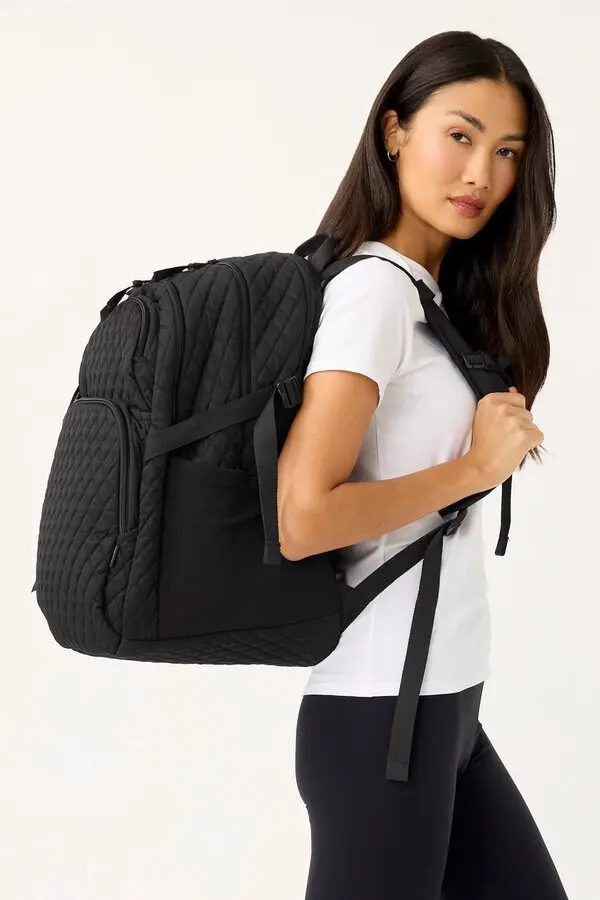 VERA BRADLEY Xl Clarion Backpack In Moonless Night