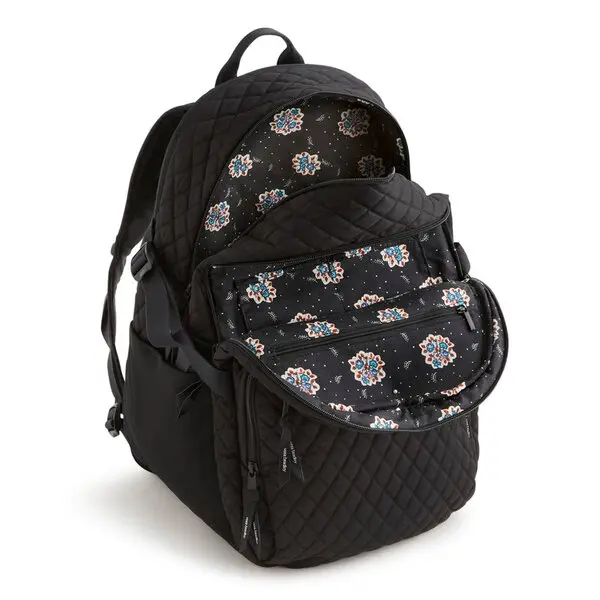 VERA BRADLEY Xl Clarion Backpack In Moonless Night