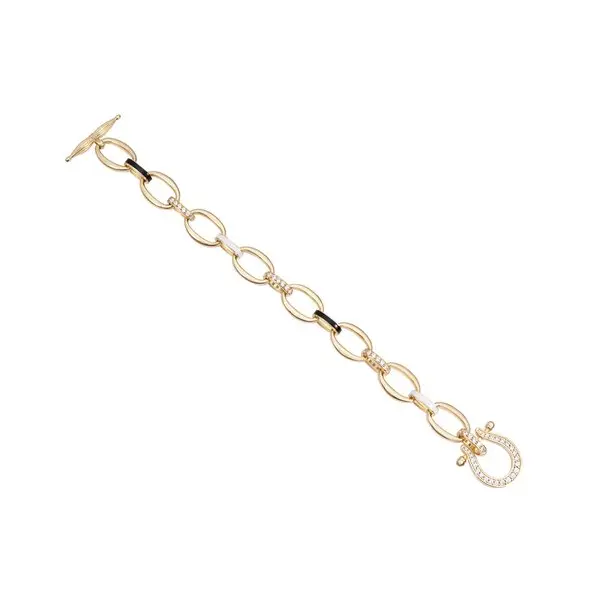 Arte Madrid Seaside Treasures Herradura Toggle Bracelet Yellow - Gold