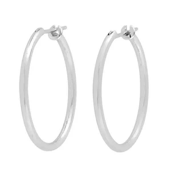 ARTISAN Classic Hoop Earrings In 18k Gold