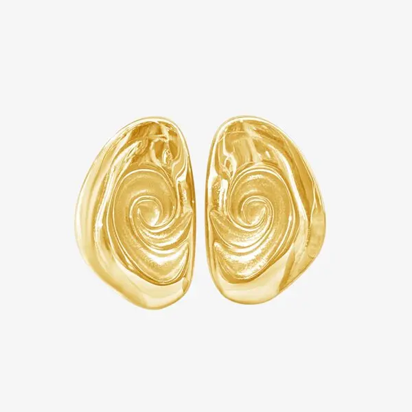GLASSTYK Oyster Earrings