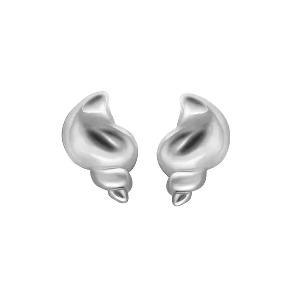 GLASSTYK Cunch Earrings Steel