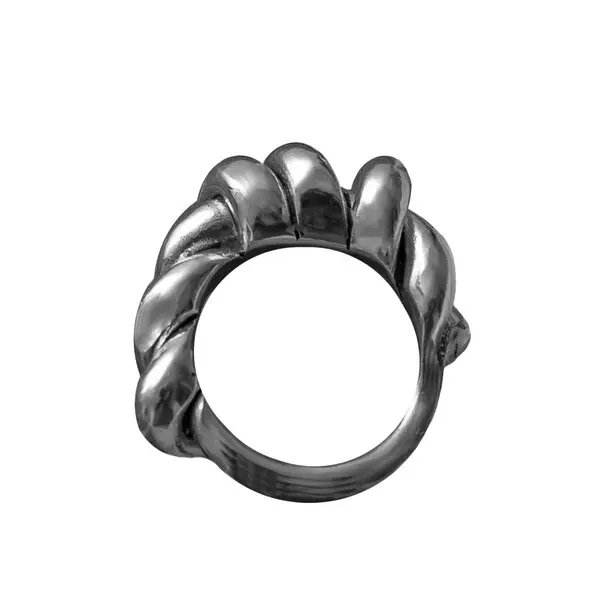 PAUKST STUDIO Braided Pinky Ring - Silver