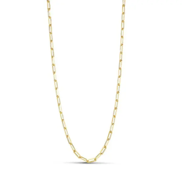 SHYMI Paper Clip Three Mm Chain - Gold