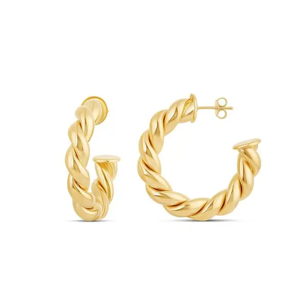 SHYMI Twist Hoop Earrings