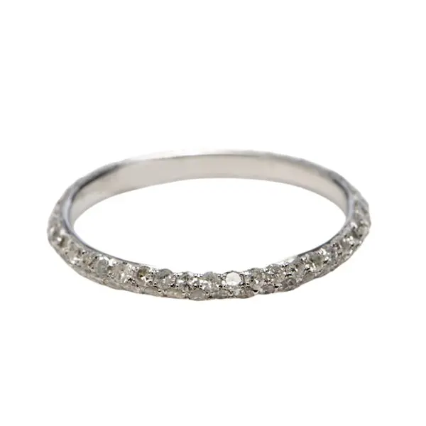 ARTISAN Pavé Diamond Band Ring In 18k Gold