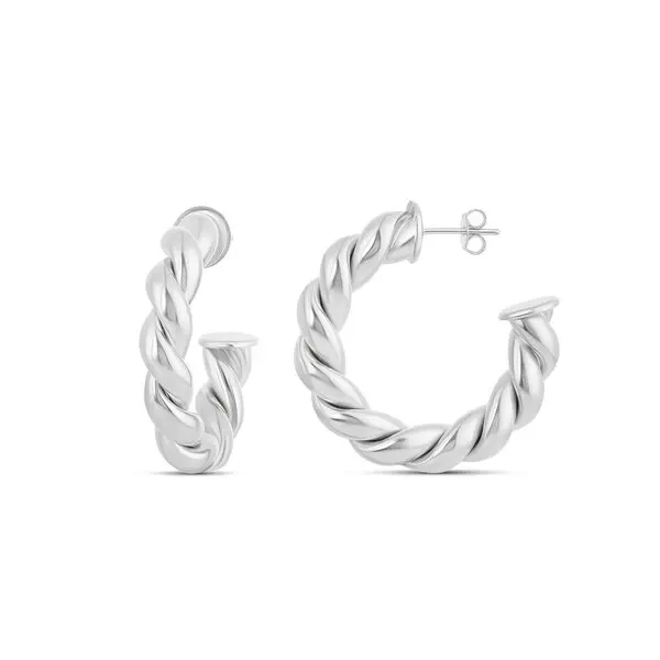 SHYMI Twist Hoop Earrings