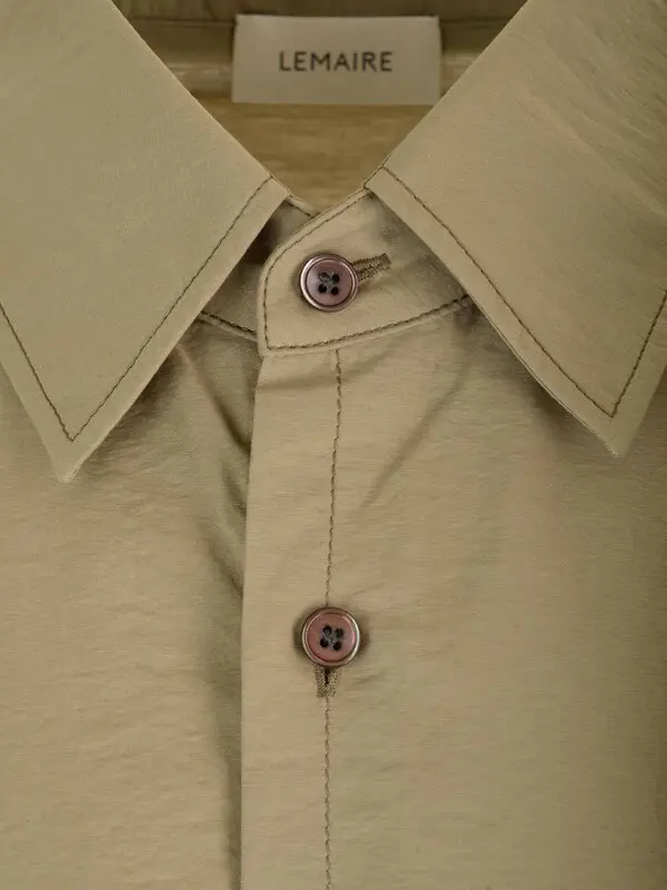 LEMAIRE Button-up Curved Hem Shirt