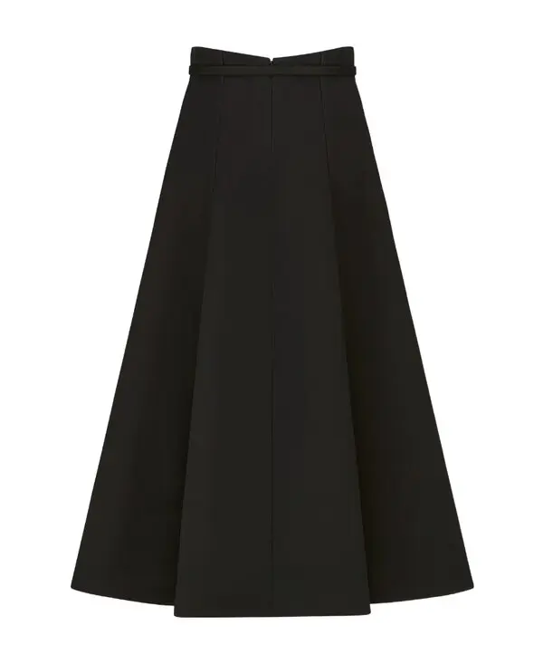 Dior Midi Skirt With Pleated Details