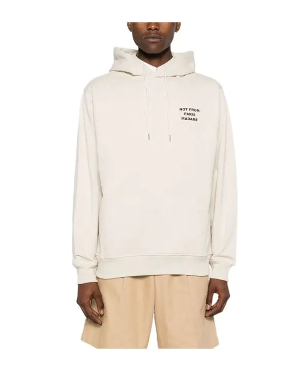 Drole De Monsieur Printed Hooded Hoodie