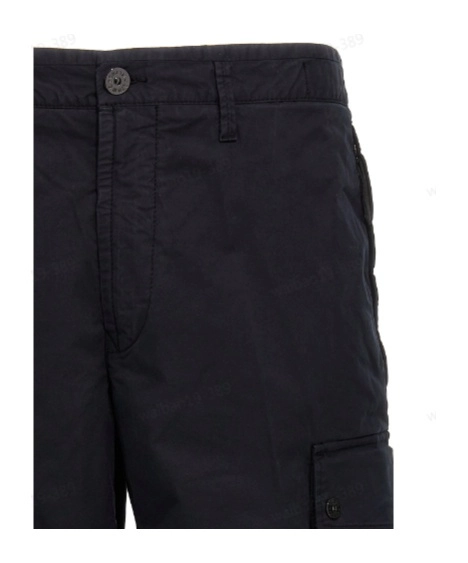 Stone Island Compass-patch Knee-length Cargo Shorts