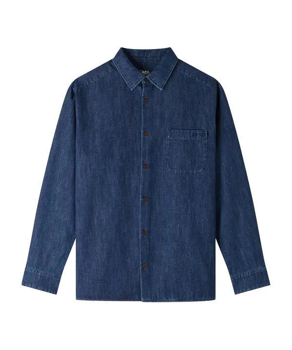 A.p.c. Regular Fit Buttoned Shirt