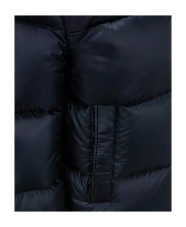 Moncler Eduard Padded Hooded Jacket With Logo Patch