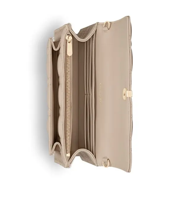 Dior Quilted Pouch With Chain