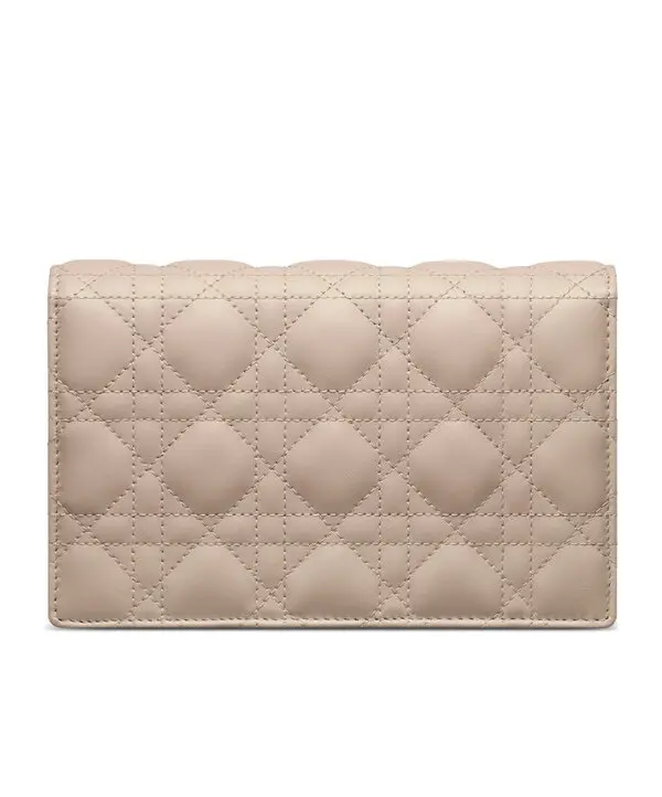 Dior Quilted Pouch With Chain
