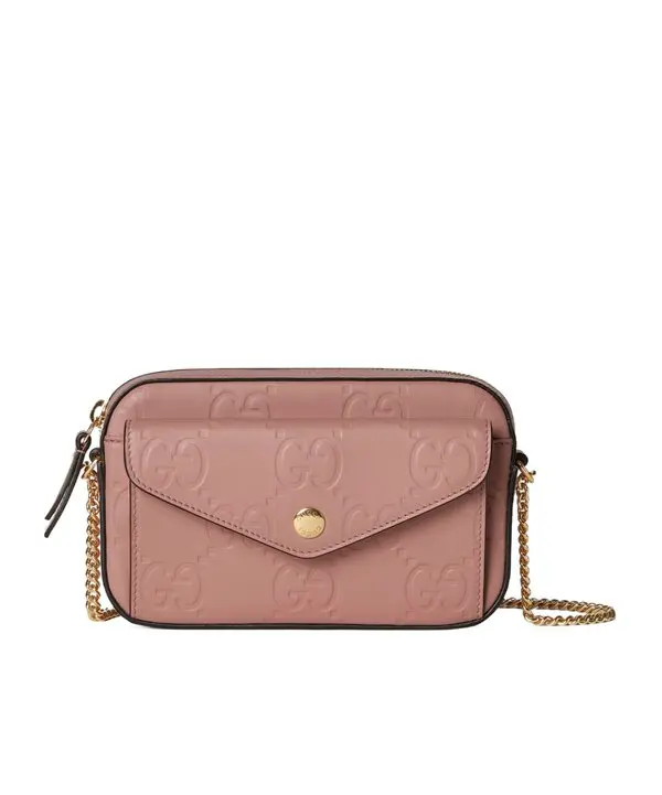 Gucci Gg Supreme Mini Crossbody Bag