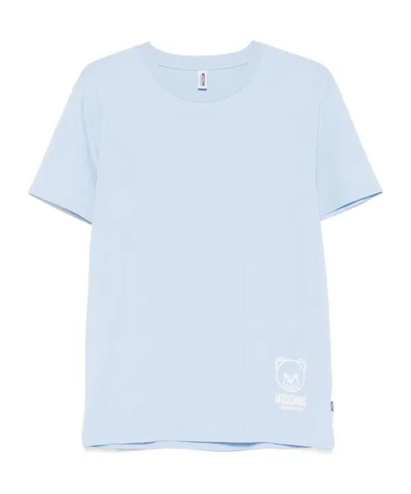 Moschino Teddy Bear-print T-shirt - Blue