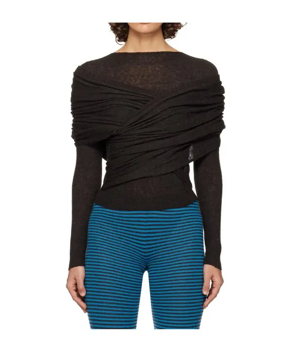 Paloma Wool Draped Knitted Sweater