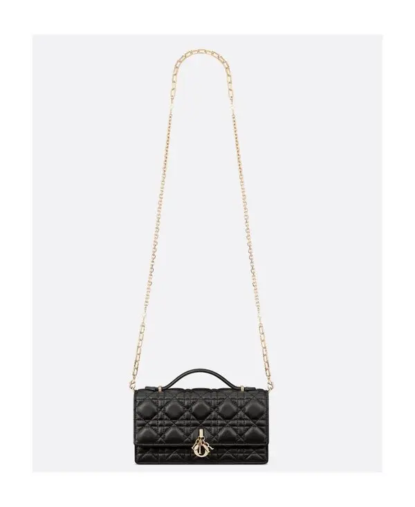 Dior Lady Top Handle Clutch Bag