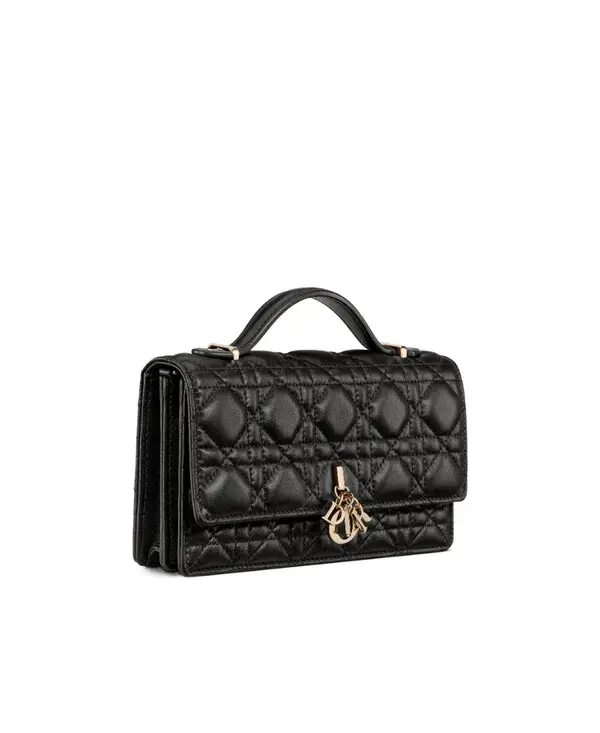 Dior Lady Top Handle Clutch Bag