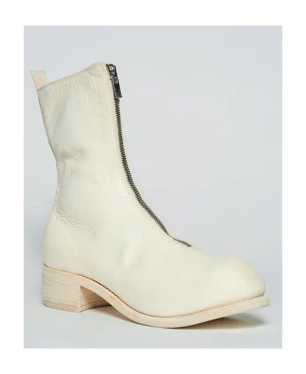 Guidi Zipped Ankle Boots