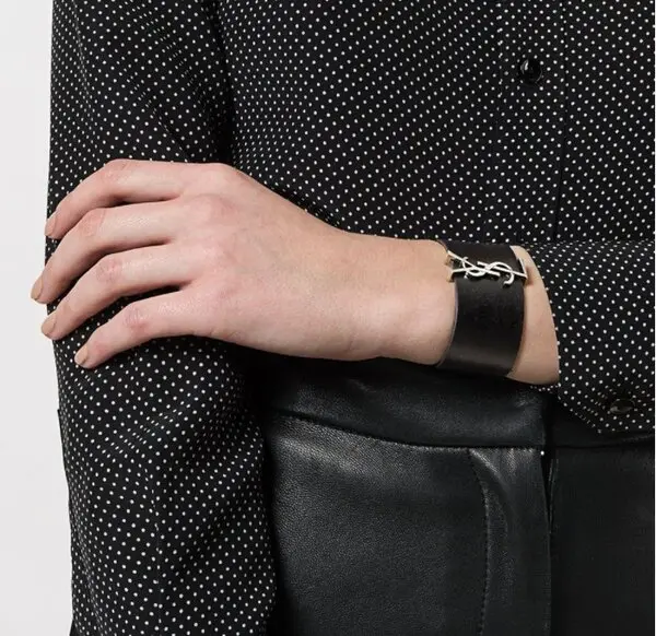 Saint Laurent Logo Bracelet