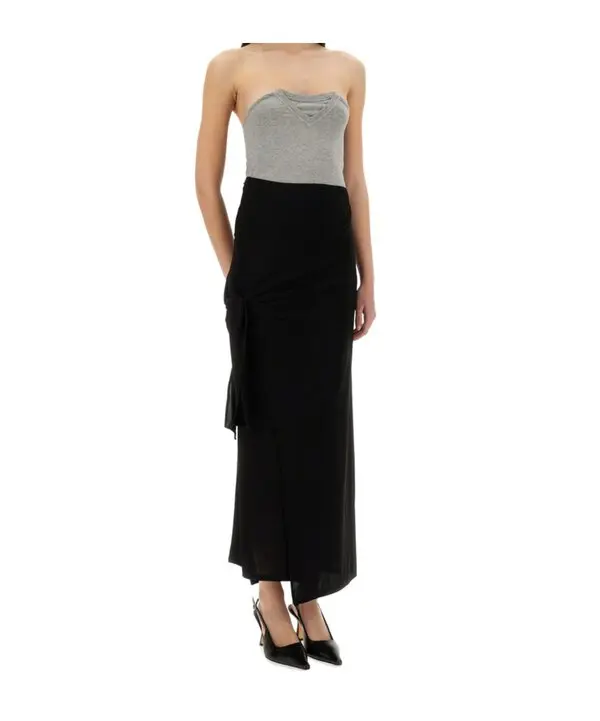 Paloma Wool Gilma Wrap Detailed Long Skirt