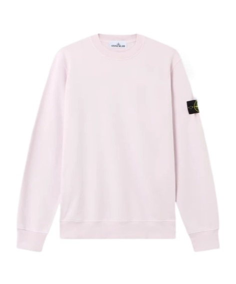 Stone Island Logo Patch Crewneck Sweatshirt