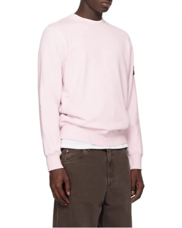 Stone Island Logo Patch Crewneck Sweatshirt