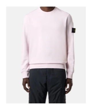 Stone Island Logo Patch Crewneck Sweatshirt