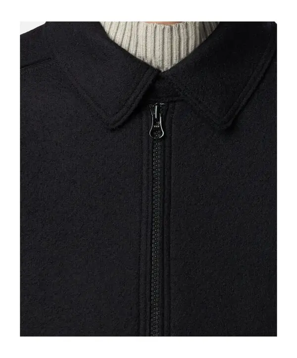 Stone Island Logo Patch Zip-up Jacket