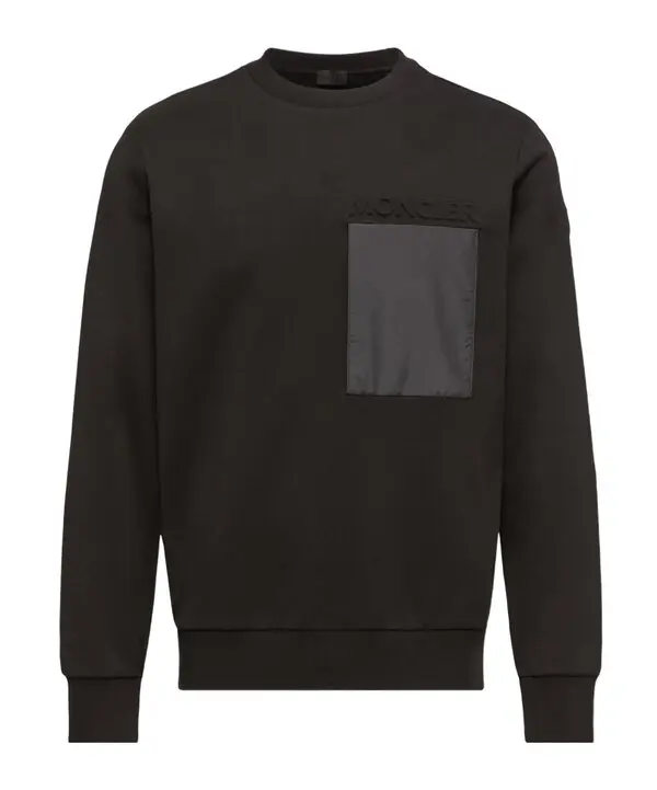 Moncler Cotton Logo Sweatshirt