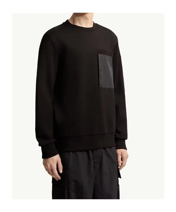 Moncler Cotton Logo Sweatshirt