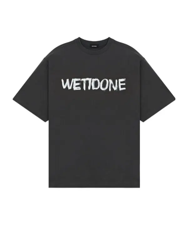 We11Done Logo-painted T-shirt