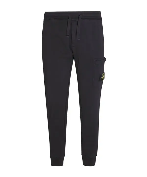 Stone Island Logo Patch Drawstring Track Pants