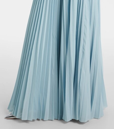 Solace Britt Pleated Gown