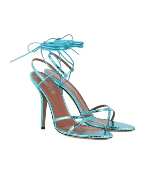 Paris Texas Linda 105 Leather Sandals