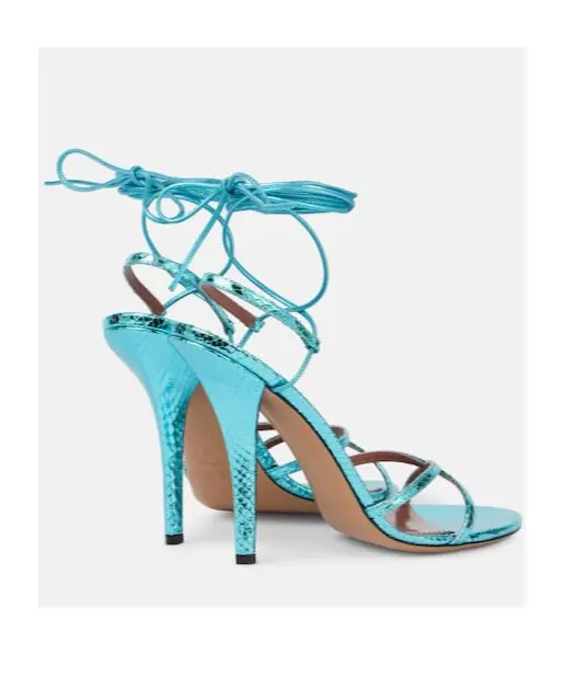 Paris Texas Linda 105 Leather Sandals