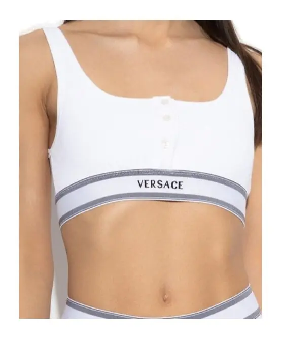 Versace Ribbed Bralette