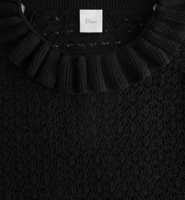 Dior Rivieira Short Belted Knit Dress