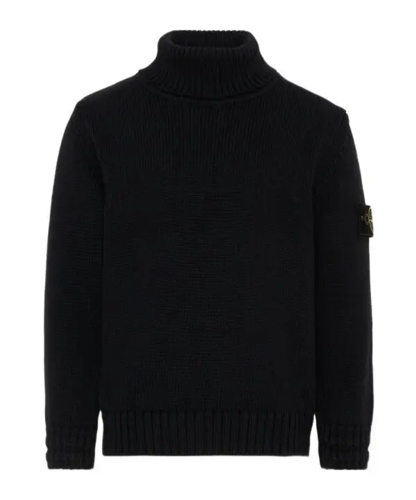 Stone Island Turtleneck Knit Top