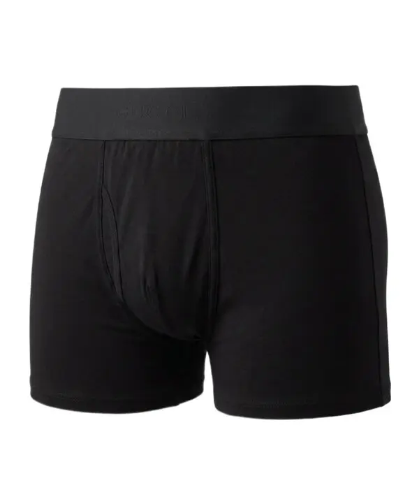 Gucci Elastic Waist Boxer Briefs With Embroidered Logo