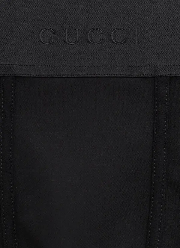 Gucci Elastic Waist Boxer Briefs With Embroidered Logo