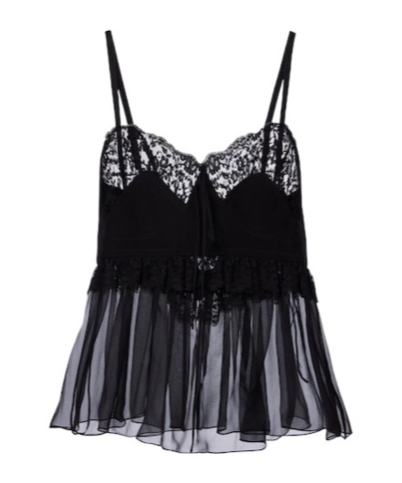 Chloé Ruffled Silk Crêpe De Chine Top