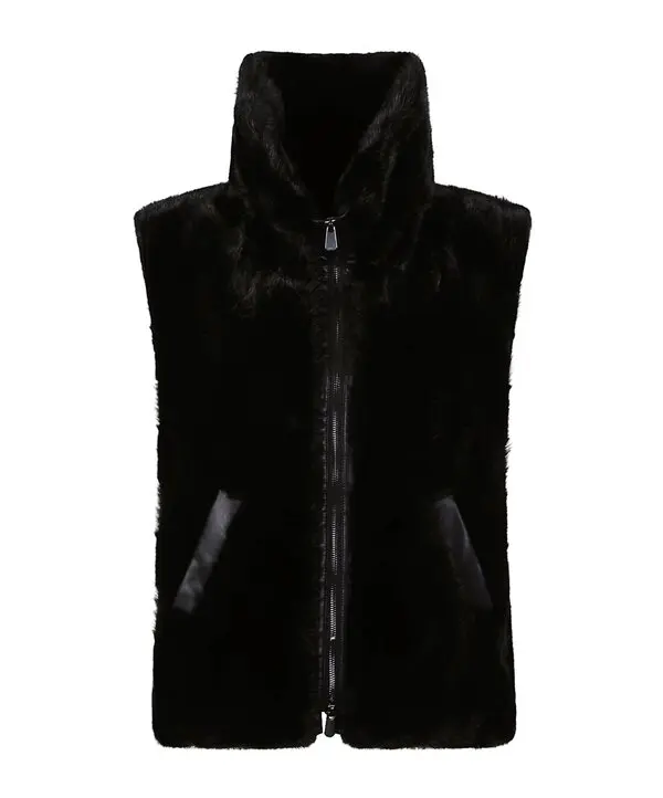 Pinko Zip-up High Neck Gilet