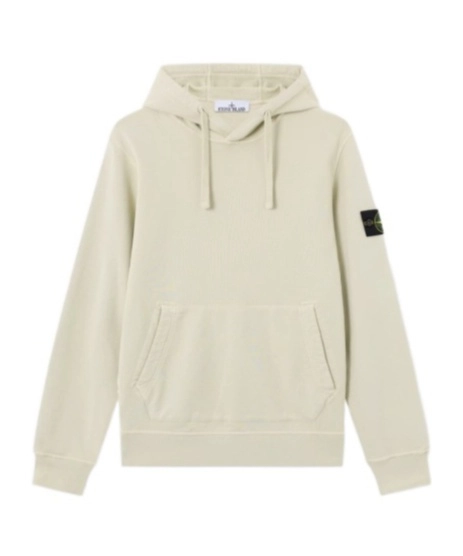 Stone Island Regular-fit Hooded Sweatshirt With Pouch Pocket