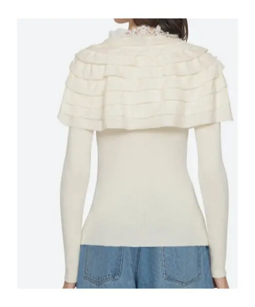 Sea Wanda Lace-trimmed Cardigan