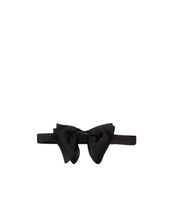 TOM FORD Logo Patch Bow Tie
