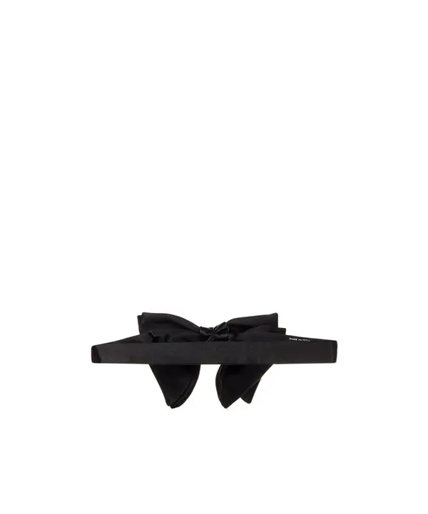 TOM FORD Logo Patch Bow Tie